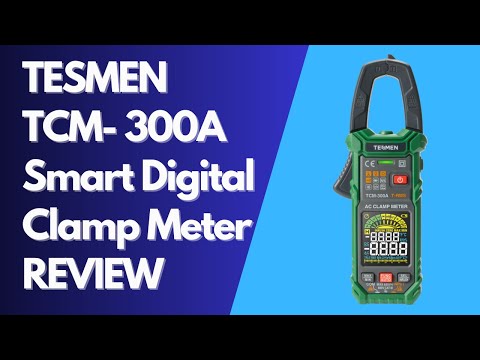 TESMEN TCM-300A Smart Digital Clamp Meter Review
