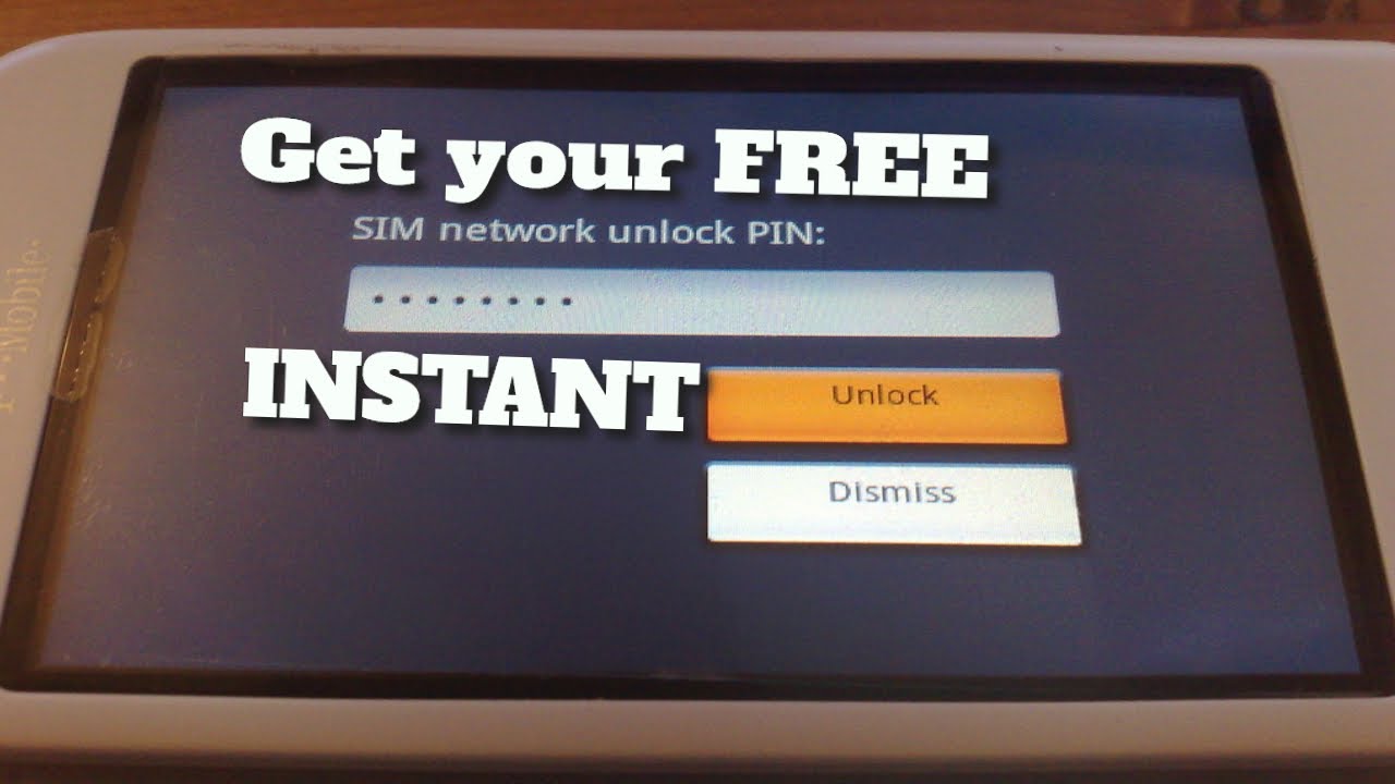 Sim Network Unlock Pin - FREE Sim Network Unlock Pin Code