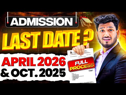 NIOS Admission Open October 2025 & April 2026 Last Date |How to take nios online admission 12th&10th