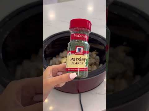 Crock pot shrimp scampi - so easy and amazing!😍🍤 #crockpotmeal #crockpot #crockpotrecipe #recipe