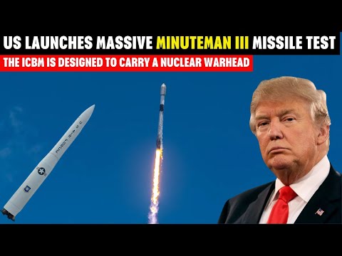 🚀 US Launches MASSIVE Missile Test- Minuteman III FIRED Off!