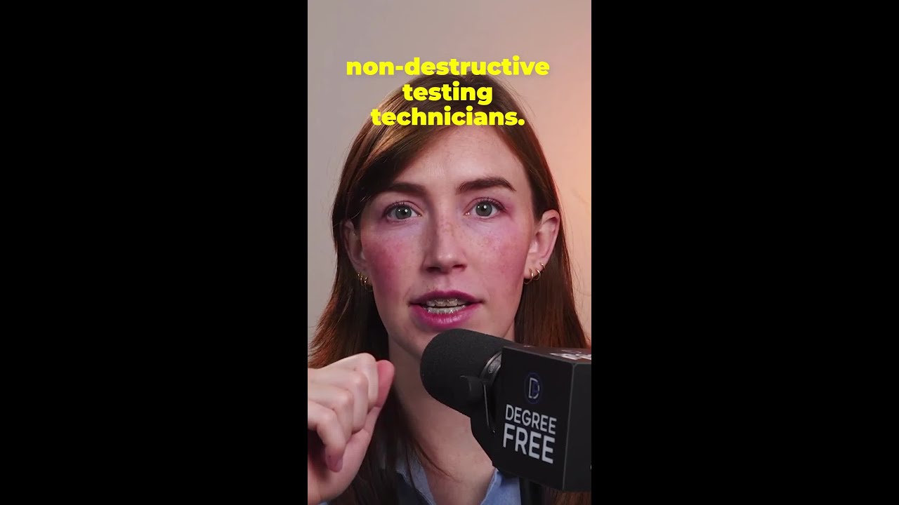 Degree Free Careers: What Is an NDT Technician? #degreefree