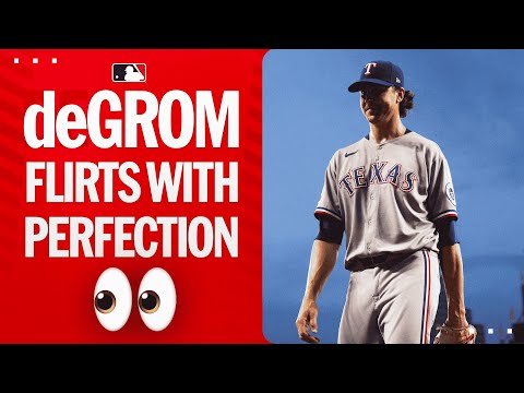 Jacob deGrom's longest career no-hit bid was incredible to watch (PERFECT through 6 innings)