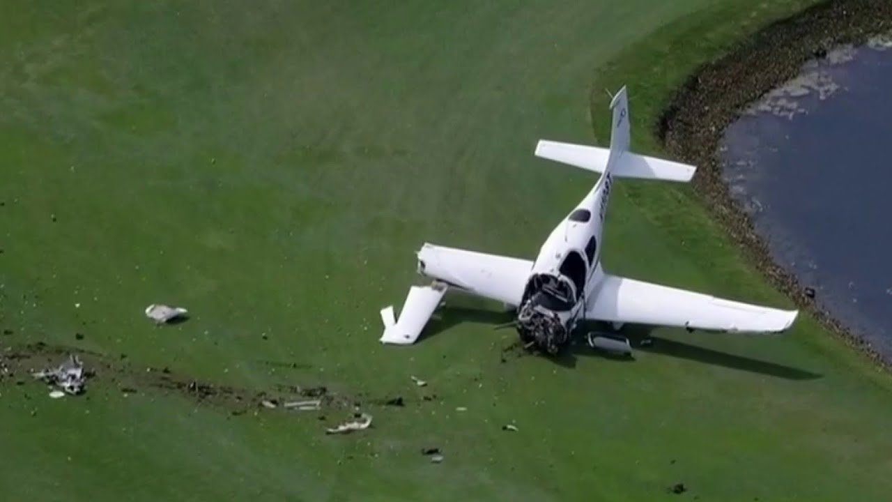1 hurt after small plane crashes on Key Largo golf course