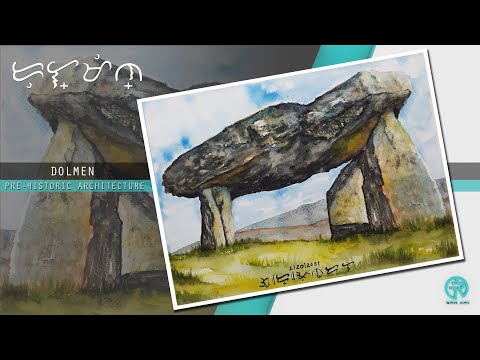 Prehistoric Architecture Series #3 | DOLMEN | best step by step tutorial