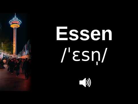 🇩🇪 How to pronounce Essen (CORRECTLY!)