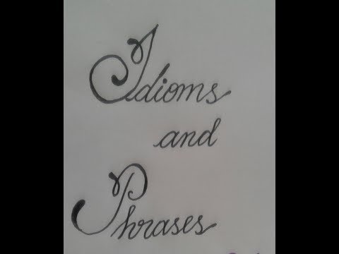 Idioms and Phrases with meaning in Tamil 1