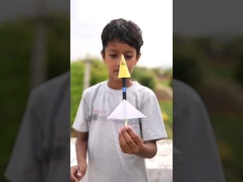 Making Rockets 🚀 From Paper #shorts #devkeexperiment
