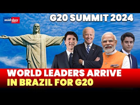 G20 Summit 2024: Top Leaders from US, France, China, Canada, Russia, & Argentina arrive in Rio