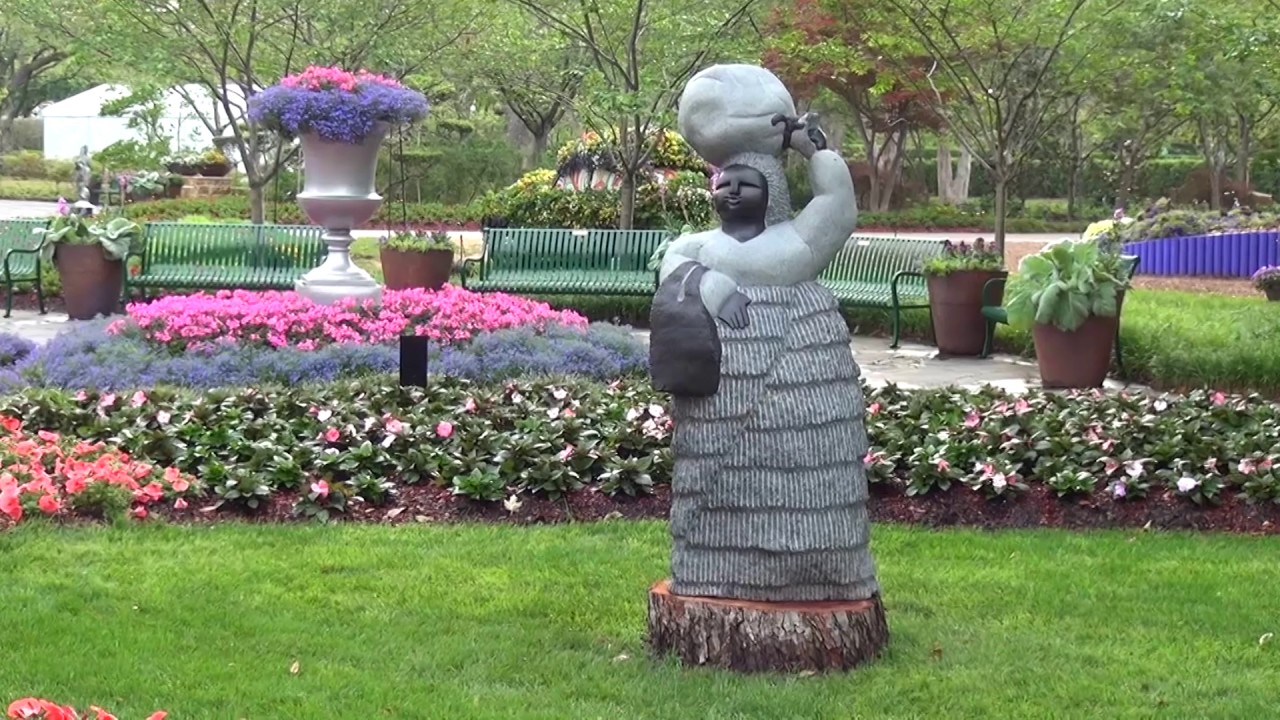 ZimSculpt at the Dallas Arboretum