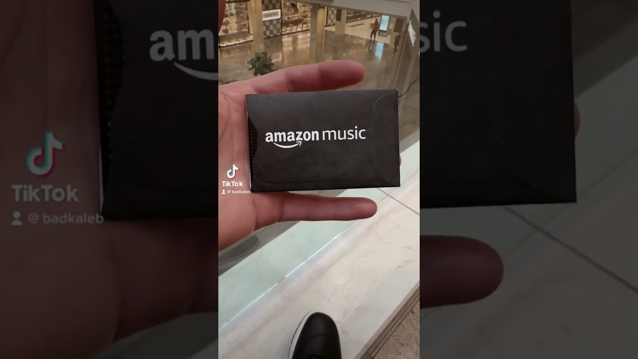 Amazon Music Gift Card Reveal (1/30/23) Follow Me On #TikTok ** SHORT