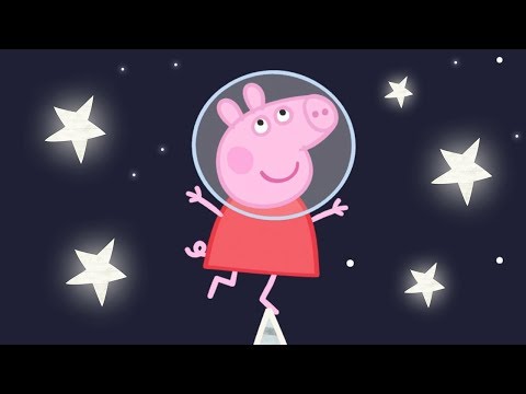 Peppa Pig - A Trip to the Moon: English ESL video lessons
