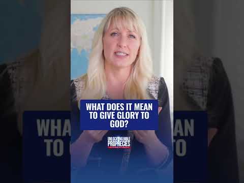 What does it mean to give glory to God #CamiOetman #awr360