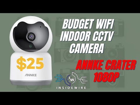Super Budget Indoor Pan and Tilt CCTV Camera - Annke Crater 1080p
