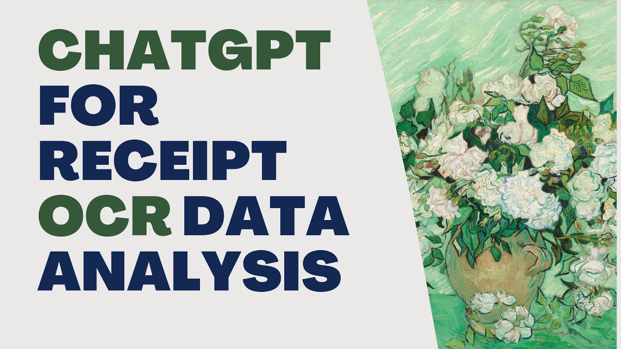 ChatGPT/GPT-4 for Receipt OCR Data Analysis