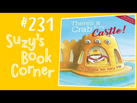 There's a Crab In My Castle - Suzy's Book Corner | Read Aloud | Beach | Dawn McMillan | New Bum