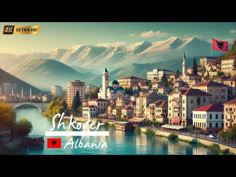 Discover Shkodër, Albania | A Scenic 4K Walking Tour of History and Culture