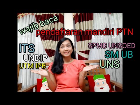 Detail pendaftaran mandiri ITS//UTB IPB// UNDIP// SPMB UNSOED// SM UB// UNS