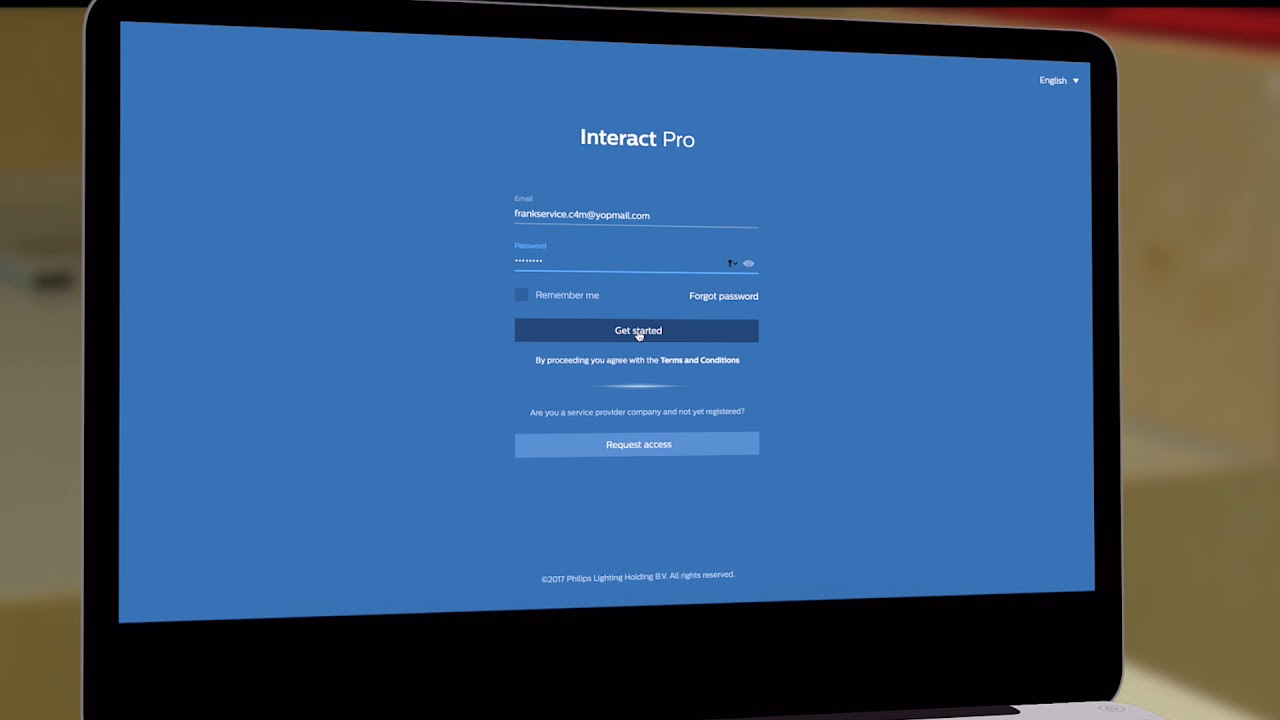 Interact Pro Offsite preparation for using the portal
