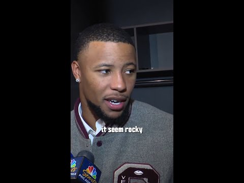 Saquon Barkley on Eagles 2-2 start