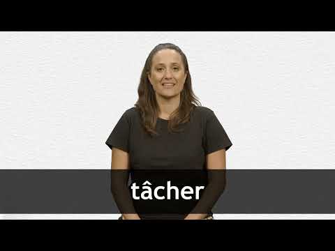 English Translation of “TÂCHER” | Collins French-English Dictionary