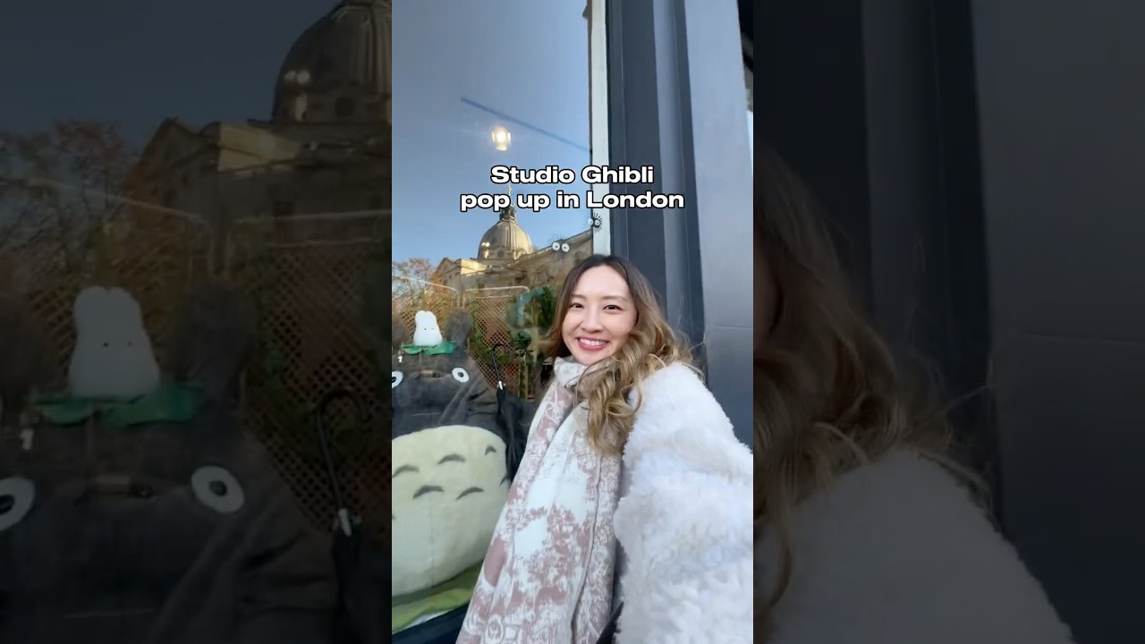 Ghibli pop up store in London! | WITH EDITH