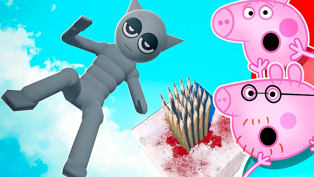 Sprunki RAGDOLLS VS SPIKE TRAP!