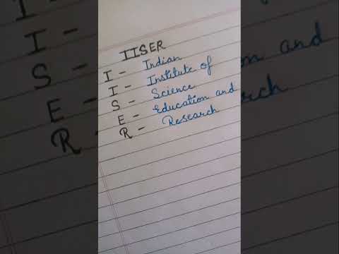 #full form of iiser#IAT test for this institute#shorts#song#