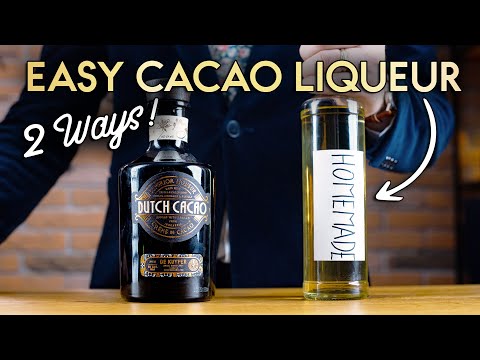 Creme De Cacao Two Ways. Is it Better Than Storebought!?