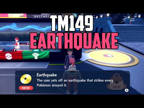Where to Find TM149 Earthquake (And Recipe!) - Pokémon Scarlet & Violet
