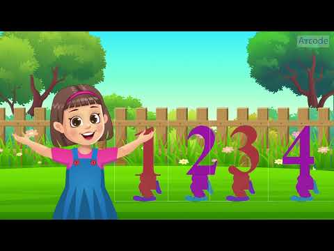 Math Numbers Rhyme | Activity Rhymes | Learning | Math For Kindergarten | Learn With Fun | Arrcode