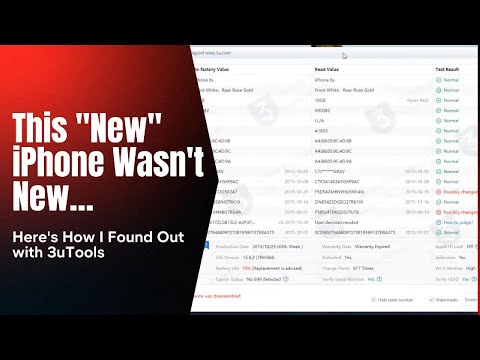 3uTools Check Iphone | Refurbished or New or Replacement (3uTools Reveals the Truth)