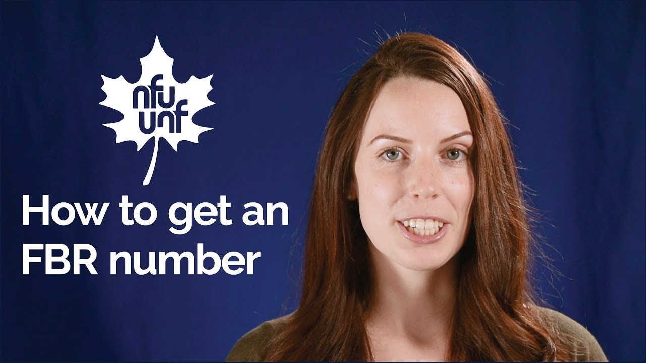How to get an FBR number