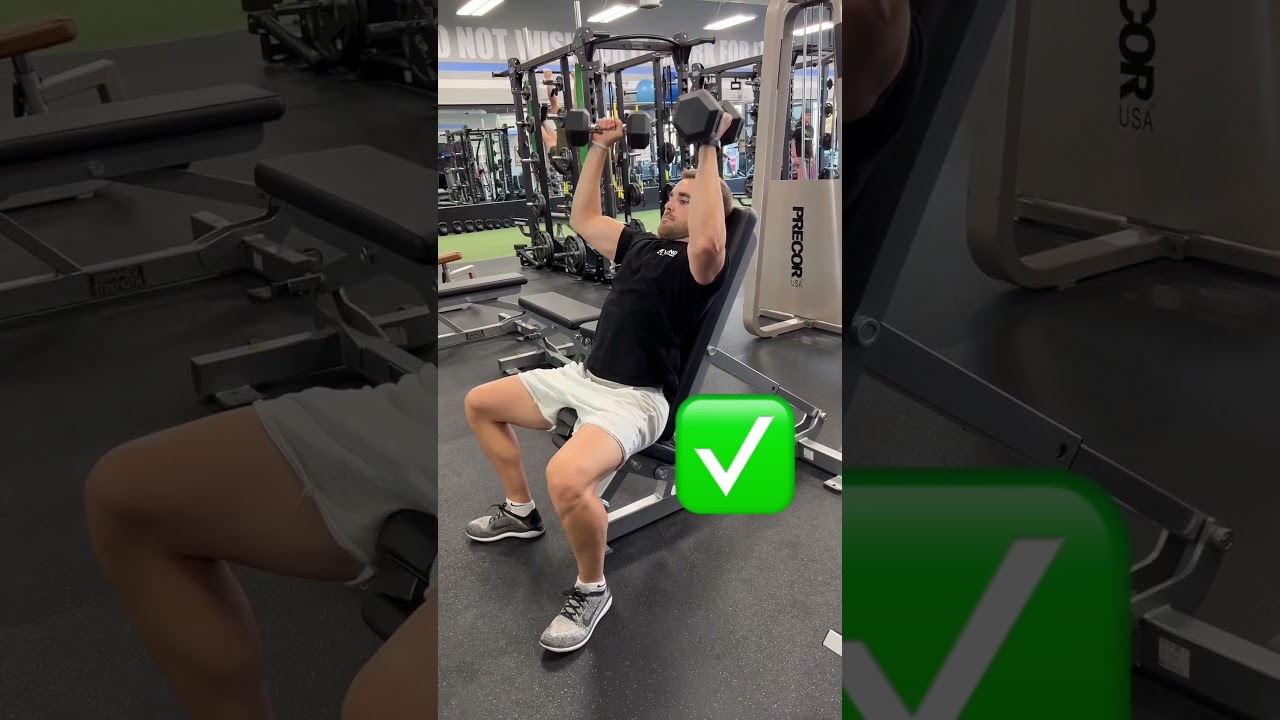 How To: Seated Dumbbell Shoulder Press | Form Tutorial