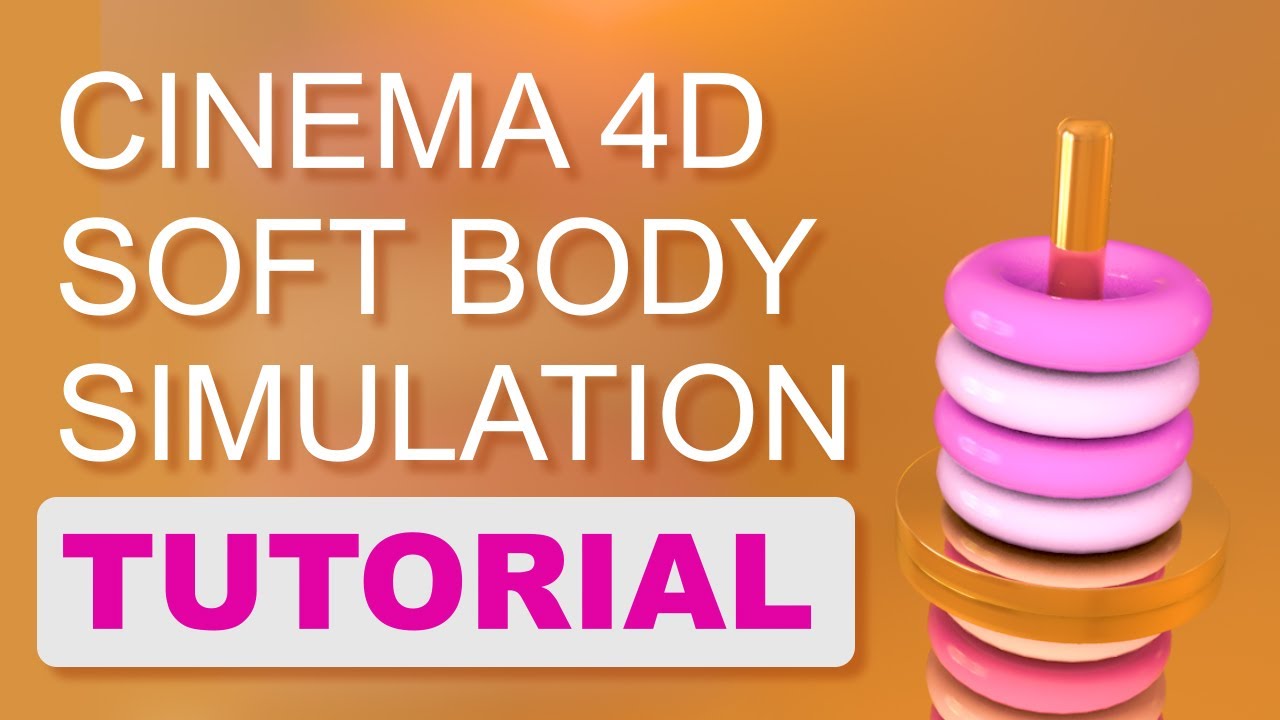 Soft Body Dynamics Cinema 4D Material Tutorial |  Cinema 4D Simulation Material  Tutorial