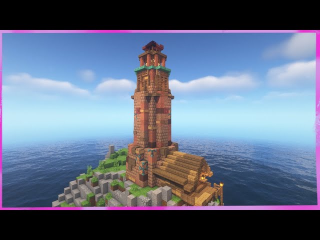 How to build a Lighthouse Minecraft Map