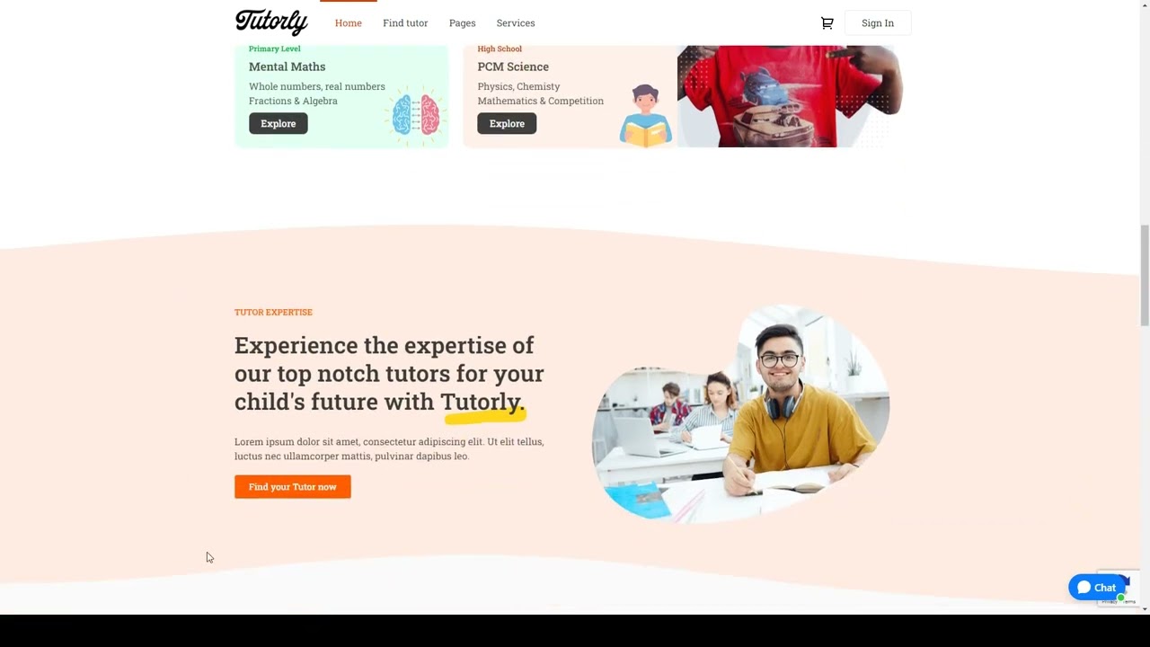 Tutorly Booking Marketplace WordPress Theme live training marketplace