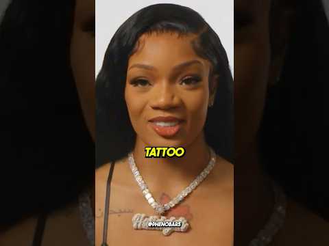 GloRilla EXPLAINS why she got a GORILLA TATTOO on her CHEST