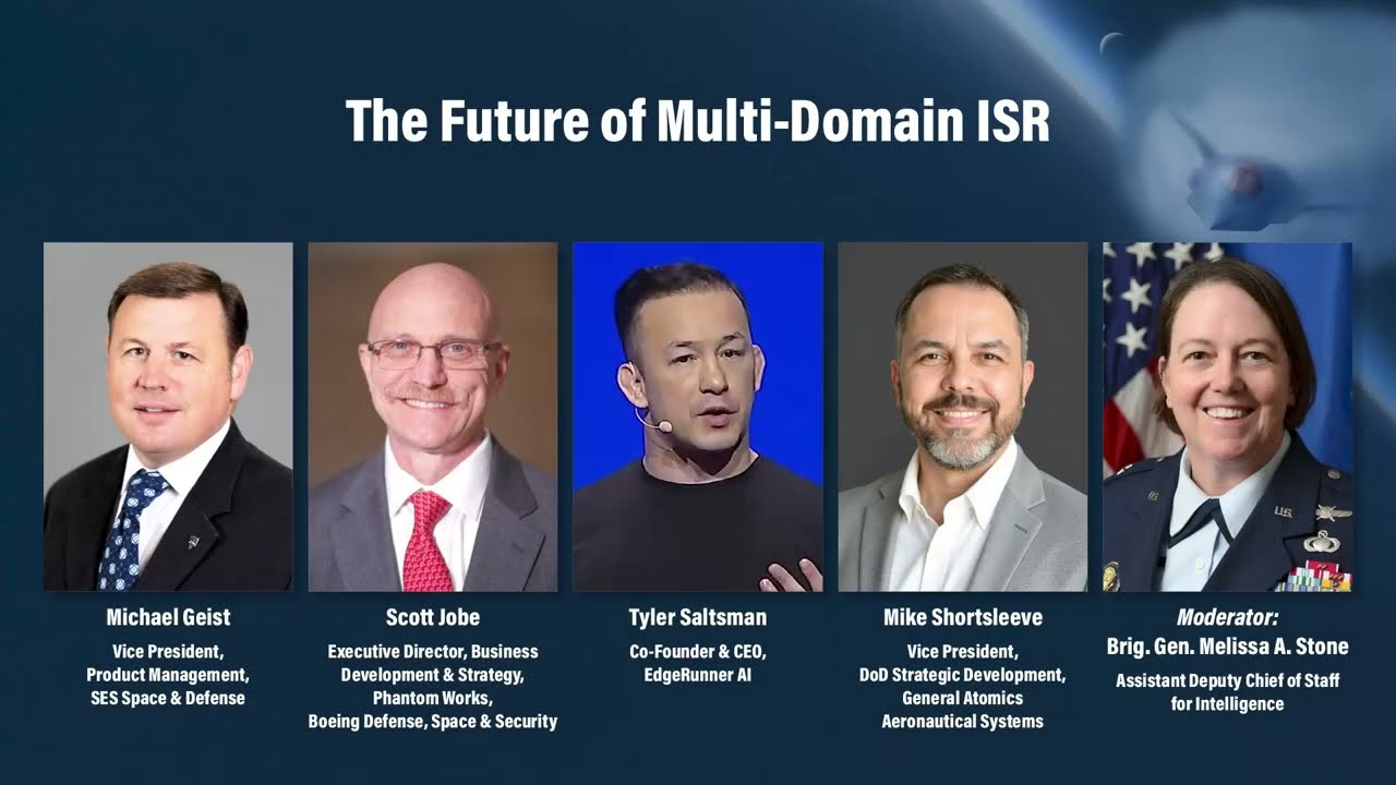 The Future of Multi-Domain ISR | 2025 Air, Space & Cyber Conference