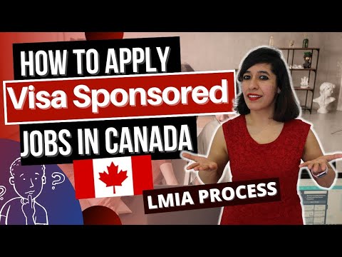 How to find visa sponsorship jobs in Canada from abroad ? List of Canada companies sponsoring visa