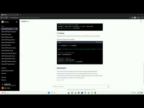 python nlp packages