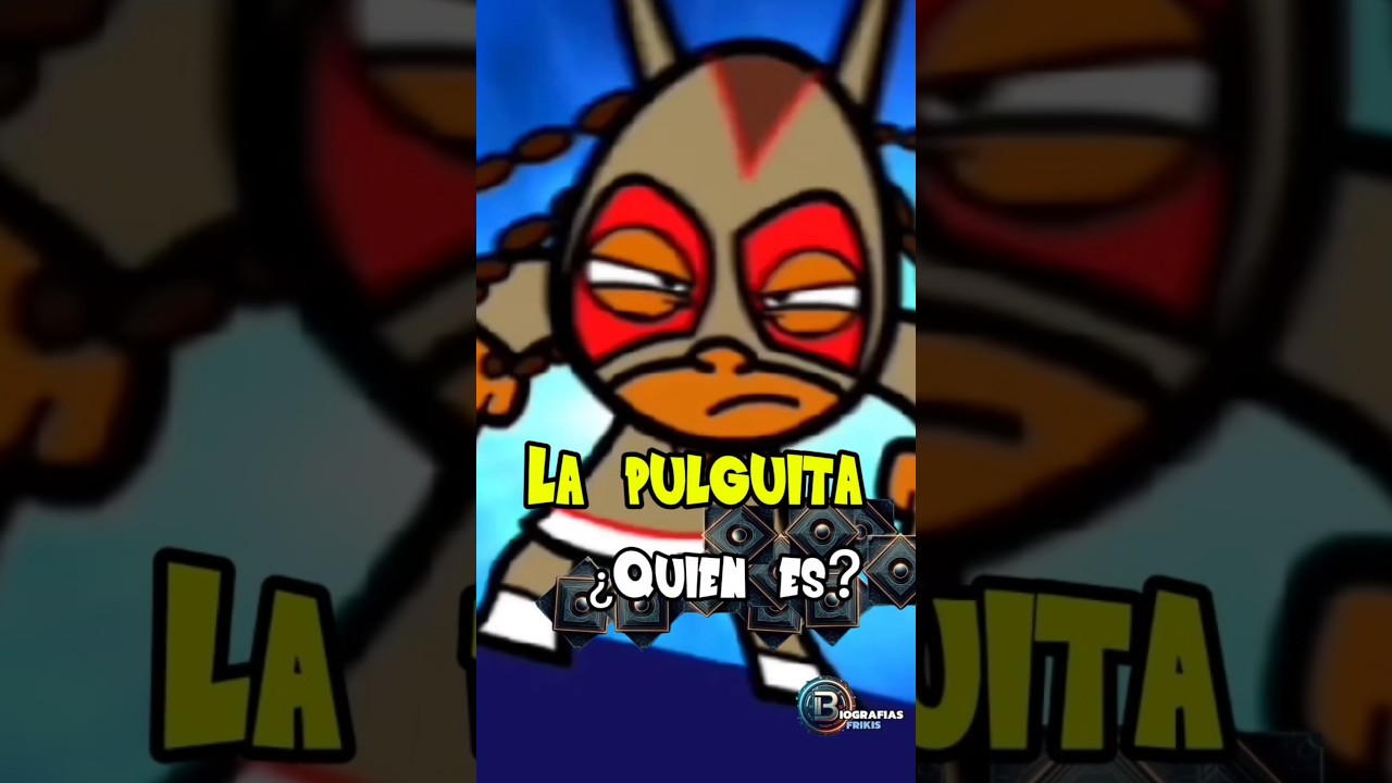 🧍🏼 La hermanita más ruda: la pulguita #biografiasfrikis #caricaturas #infancia #cartoon #luchalibre