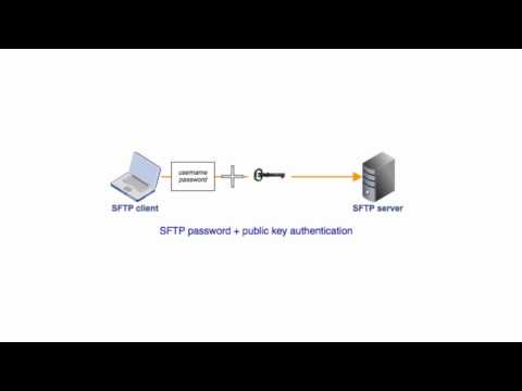 Setting Up Public Key Authentication on an SFTP Server