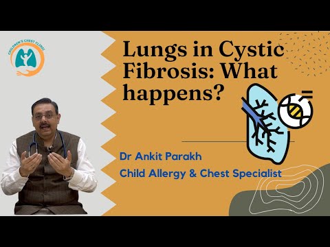 What happens to the Lungs in Cystic Fibrosis? Dr Ankit Parakh, Child Pulmonologist