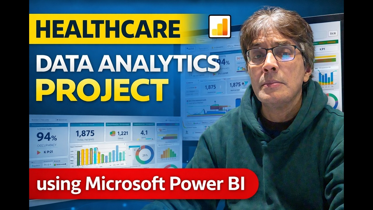 Healthcare Data Analytics Project using Microsoft Power BI