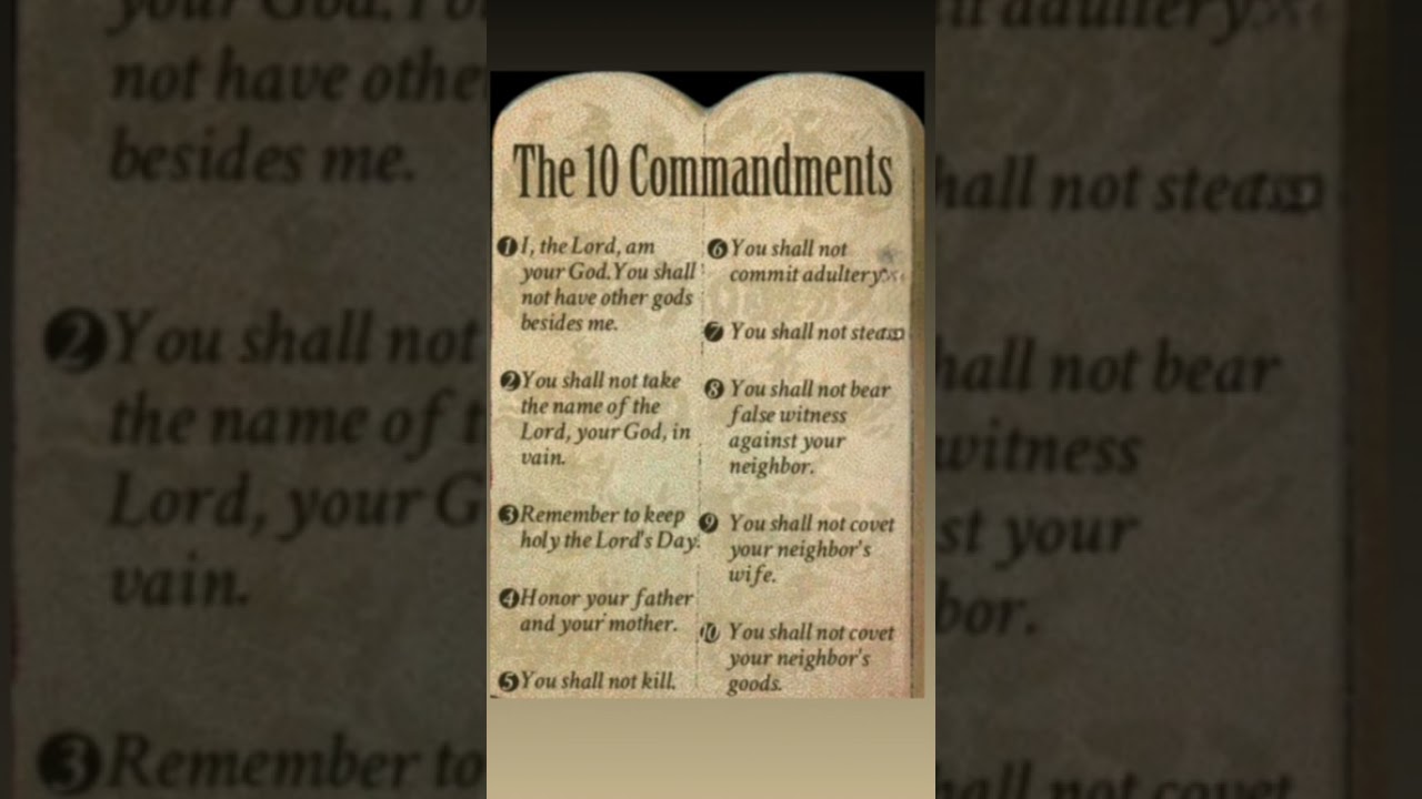 Catholic Booster -THE 10 COMMANDMENTS 🪦🪦✝️🙏😇