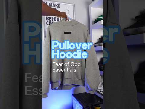 Fear of God Essentials Pullover Hoodie Review #sneaker #fearofgod #unboxing #fashion