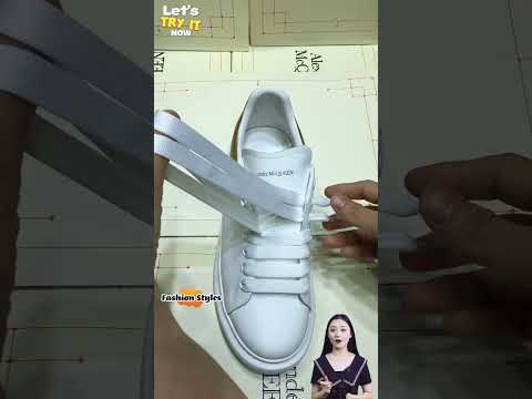 Sneaker Lacing Trends 2024 | McQueen's Shoelace Ideas #tie #shoelaces
