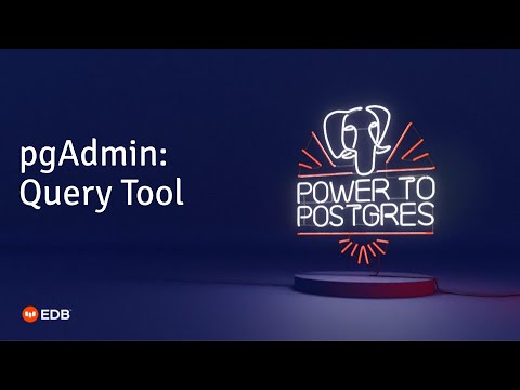 pgAdmin: Query Tool