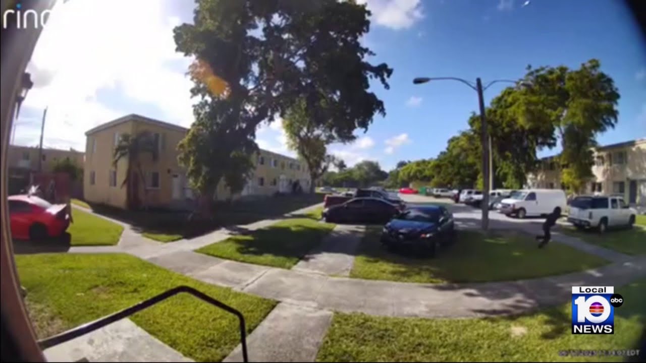 Surveillance video shows moments before fatal shooting involving Miami-Dade deputy